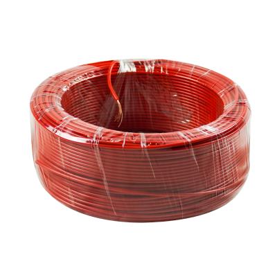 China 14AWG 2.5mm2 Stranded Copper Conductor PVC Insulated Red Color Building Wire For Household for sale