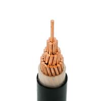 China 1x185mm2 Single Core Cable Stranded Copper Conductor Pvc Sheath Fire Resistant C Level for sale
