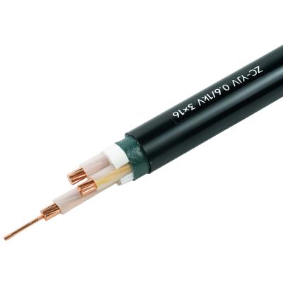 China 0.6/1kV 3 Cores Cable 3x16mm2 Stranded Copper Conductor XLPE Insulation PVC Outer Sheath for sale