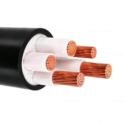 China 0.6/1kV ZC-YJV 5x16mm²‌ Copper XLPE PVC Flame-Retardant Power Cable for Residential Main Distribution for sale