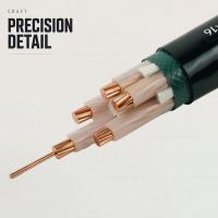 China 0.6/1kV ZC-YJV 5x16mm²‌ Copper XLPE PVC Flame-Retardant Power Cable for Residential Main Distribution for sale