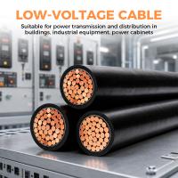 China Class 2 1*95mm2 Wire  Single Core Shielded Cable PVC Jacket For Building Power for sale