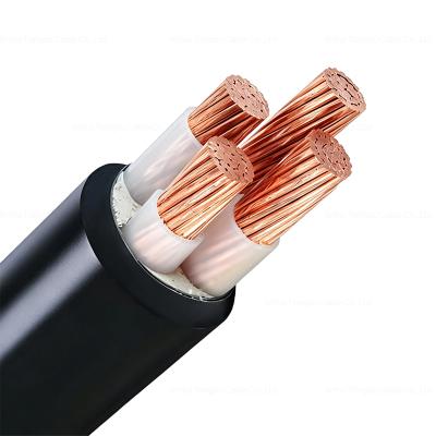 China ZR-YJV 4*16mm² Fire Retardant Four Conductor Cable, 0.6/1kV, XLPE PVC Sheath for Indoor Power Wiring for sale
