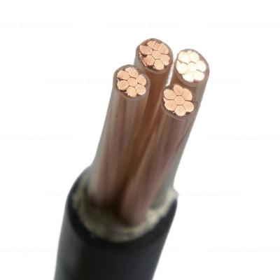 China ZR-YJV 4*120mm² Flame Retardant Copper Power Cable for Building & Industrial Wiring for sale