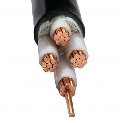 China ZR-YJV 4 Core Electrical Cable 4x185mm2 Flame Retardant Copper Power Distribution for sale