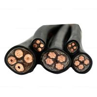 China XLPE Insulated 4 Core Shielded Cable Copper Power ZR-YJV 4x300mm2 For Power Transmission for sale