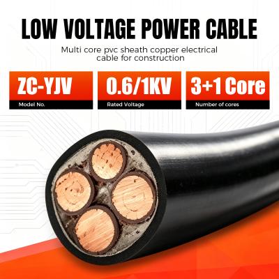 China Copper 4 Cores Cable 3x10mm² + 1x6mm2 For Three Phase Power Wiring for sale