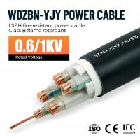 China Flame Retardant XLPE Cable 4+1 Core 4×185mm²+1*95mm² ZR-YJV Copper 0.6/1kV for sale