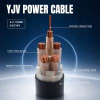 China Heavy Gauge 4+1 Core Cable ZR-YJV 4x240mm²+1x120mm² XLPE Copper Flame Retardant for sale