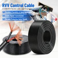 China 2 Core 0.75mm2 Flexible PVC Cable RVV 2x0.75mm2 For Equipment Internal Wiring for sale