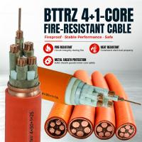 China Fire Resistant Cable BTTRZ 4x50mm²+1x25mm² Mineral Insulated 0.6/1kV for sale