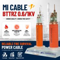 China 4+1 Core BTTRZ 4x16mm²+1x10mm² Mineral Insulated Fire Resistant Cable 0.6/1kV for sale