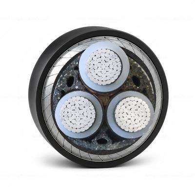 China 3x300mm2 Medium Voltage Power Cable Al XLPE Super Heavy Aluminum Cable for sale