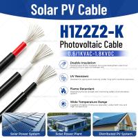 China 1500V Solar Pv Cable Halogen Free Class 5 Flexible PV Photovoltaic Wire for sale