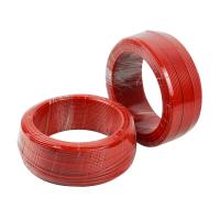 China Red Solid Copper Conductor PVC Insulated Single Core Copper Live Wire for sale