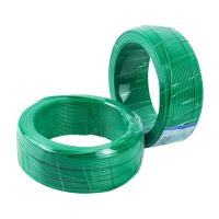 China Green Copper Control Wire BV 2.5mm2 PVC Insulated Electrical Building Cable for sale