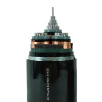 China 3x400mm2 Medium Voltage Power Cable Aluminum XLPE  Armored Mv Cable 8.7kV for sale