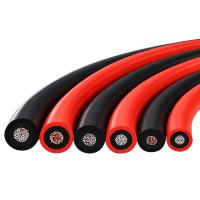 China H1Z2Z2-K 4.0mm2 Photovoltaic Solar Cable TUV 1500V XLPE Copper Cable for sale