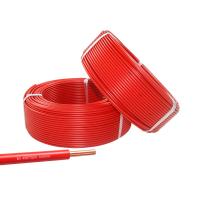 China 4.0mm2 Solid Copper Conductor 450V 750V Single Stranded Copper Wire for sale