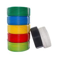 China 4.0mm2 Solid Copper Conductor 450V 750V Single Stranded Copper Wire for sale