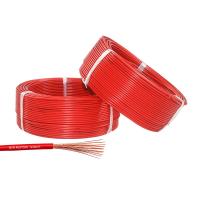 China Bvr 4.0mm2 Stranded Copper Conductor Pvc Insulated Flexible Building Wire for sale