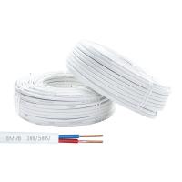 China BVVB Flat Sheathed Wires 300V 500V Space Saving  Mineral Insulated Copper Cable for sale