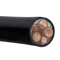 China WDZBN-YJY 5 Core 3x50mm²+2x25mm² Low Smoke Halogen Free Fire Resistant XLPE Cable 0.6/1kV for sale