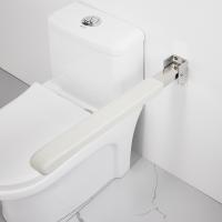 China Wall Mounted Soft Foam PU Handrail  Armrest Toilet Rails For Elderly for sale
