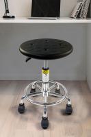 China Customizable Pu Directors Office Chair Hospitals Clean Rooms Esd Work Stools for sale