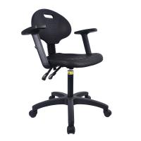 China Workshop 250lbs Esd Stool Chair Office Chair Pu Leather Anti Static Esd Cleanroom Chair for sale
