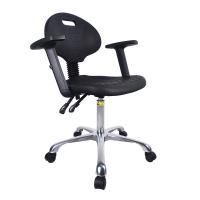 China Workshop 250lbs Esd Stool Chair Office Chair Pu Leather Anti Static Esd Cleanroom Chair for sale