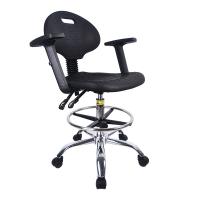 China 360mm Back PU Lab Antistatic Chairs for sale