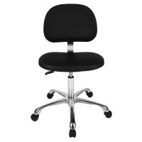 China Adjustable Industrial Anti Static Chairs Lab Custom PU Leather Chairs For Laboratory for sale