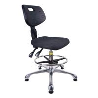 China 400mm Seat Laboratory Anti Static Office Chair PU Foaming Chairs Adjustable Backrest for sale