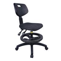 China 400mm Seat Laboratory Anti Static Office Chair PU Foaming Chairs Adjustable Backrest for sale