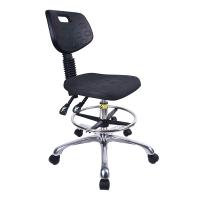 China 400mm Seat Laboratory Anti Static Office Chair PU Foaming Chairs Adjustable Backrest for sale