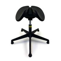 China Workshop Custom Made PU Foam Chair Self Crust Saddle Office Chair for sale