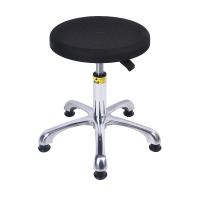 China Cmyk Printing Logo Pu Leather Chair SGS School Ergonomic Lab Chairs for sale