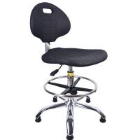 China Industrial Ergonomic Backrest PU Leather Chair Hospital 300lb Lab Chairs With Wheels for sale