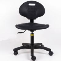 China Industrial Ergonomic Backrest PU Leather Chair Hospital 300lb Lab Chairs With Wheels for sale