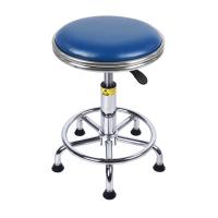 China PU Leather Esd Office Chairs School Workshop Laboratory Chairs And Stools for sale