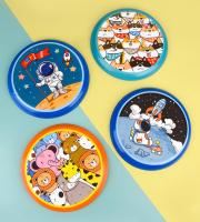 China Cartoon Dog Training Interactive Toy Puppy Flyer Toy Dog Flying Saucer for sale