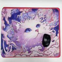 China OEM CMYK Imprinting PU Foaming Mats Non Slip Gaming Mat For Desk for sale
