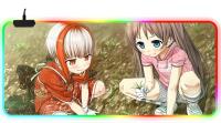 China Non Slip PU Mats Stitched Edges Desk Mouse Pad Games Mats PU Foaming for sale