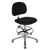China Adjustable Height And Backrest Industry PU Chairs For Medical Salon And Workshop Production Line ESD Chairs for sale
