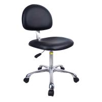 China Backrest Height 20 Inches PU Leather Industry Chairs With ESD Protection For Workshop for sale