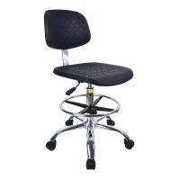 China ESD Laboratory PU Foam Anti Static Office Chair Medical PU Stool Cleanroom for sale