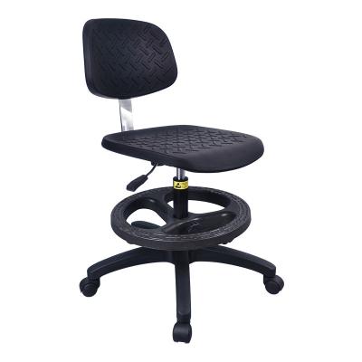 China ESD Laboratory PU Foam Anti Static Office Chair Medical PU Stool Cleanroom for sale