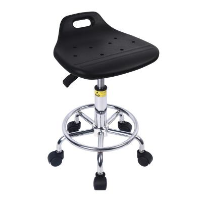 China PU Lab Antistatic Polyurethane Esd Safe Office Chair Laboratory Ergonomic Design for sale