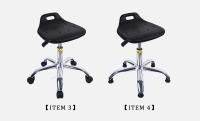 China PU Lab Antistatic Polyurethane Esd Safe Office Chair Laboratory Ergonomic Design for sale